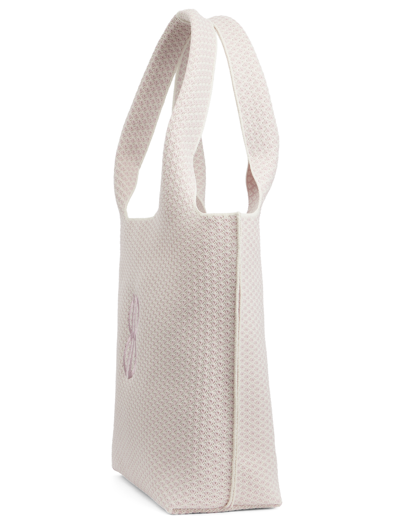 Sutton City Tote - Petal Pink Diamond Monogram - Medium – Bill Blass